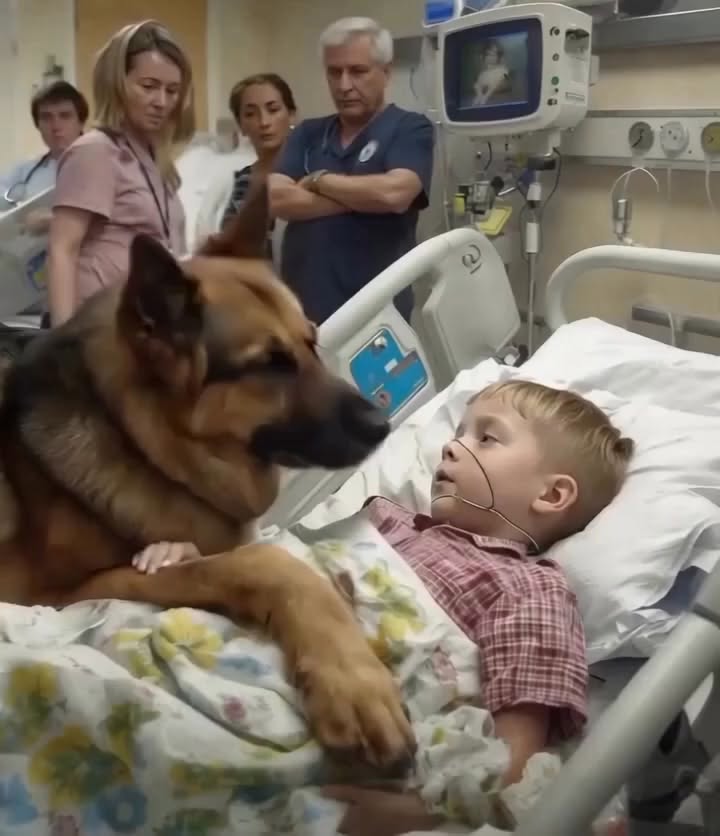Boy’s Heartwarming Hug with Dog Before Surgery Leads to a Surprising ...
