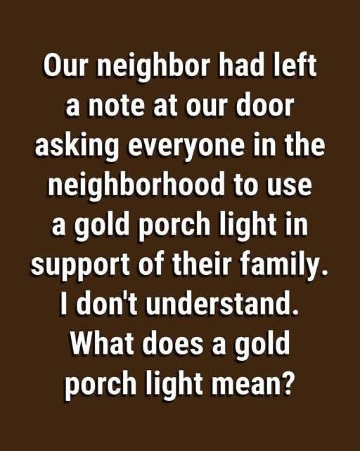 Why Some Homes Display a Gold Porch Light: The Meaning Behind a Simple ...