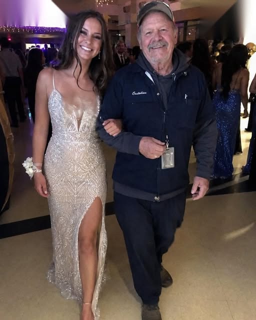 My Daughter Chose the School Janitor to Walk Her Across the Graduation ...