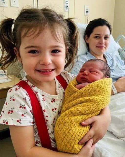 MY DAUGHTER WAS THRILLED TO HOLD HER NEWBORN SISTER—UNTIL SHE WHISPERED ...